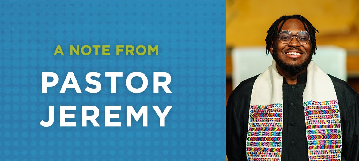 A Note from Pastor Jeremy-December 15, 2022 - St. Luke’s UMC Orlando